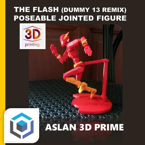 Jual DUMMY 13 THE FLASH EDITION JOINTED POSEABLE ACTION FIGURE 3D Print ...