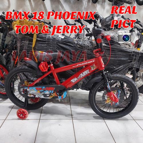 Jual SEPEDA ANAK BMX 18 PHOENIX TOM & JERRY BMX 18 INCH PHOENIX - Biru ...