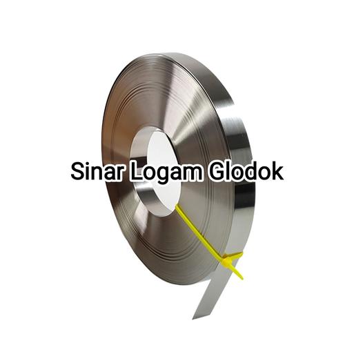 Jual list plat stainless tebal 0.2mm ukuran 50mm x 1 meter meteran ...