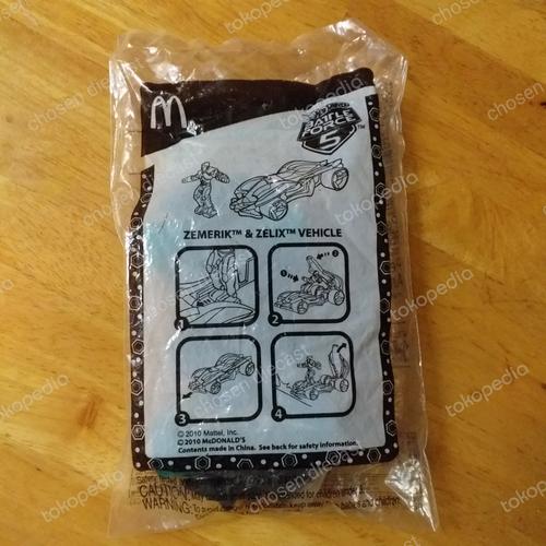 Jual happy meal mcd battle force 5 Zemerik& Zelix Vehicle - Kota ...