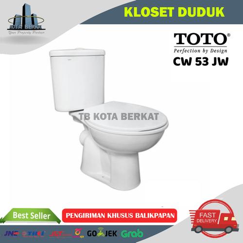 Jual CLOSET DUDUK TOTO/ KLOSET TOTO CW 53 J/SW 53JW - Kota Balikpapan ...
