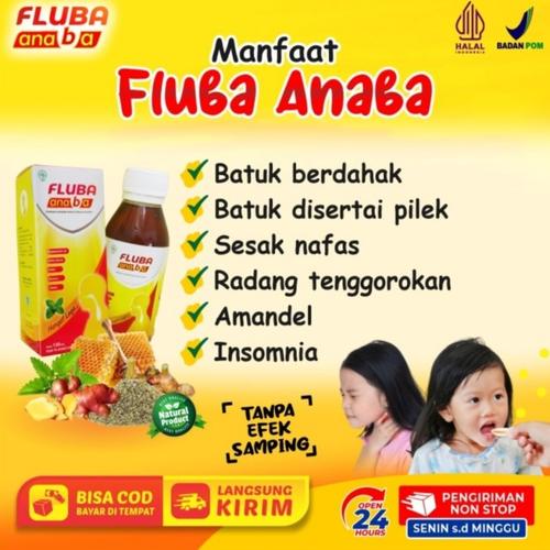 Jual Fluba Anaba obat batuk flu terlaris anak dewasa herbal flu batuk ...