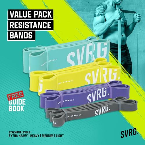 Promo Resistance Bands Value Pack for Heavy Lifter | SVARGA | Premium ...