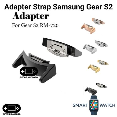 Jual Adapter Strap Samsung Gear S2 connector konektor sport r720 r730 ...