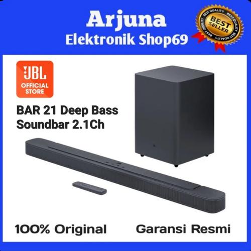 Jual JBL BAR 21 Deep Bass MK2 Soundbar 2.1Ch Wireless Subwoofer BAR21 ...