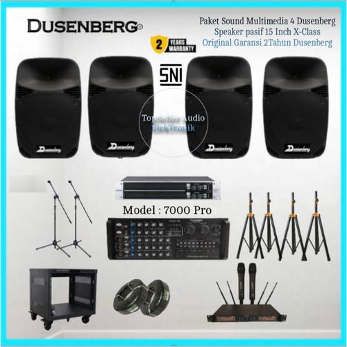 Jual Paket Sound System Multimedia Speaker Dusenberg 15 Inch Untuk ...