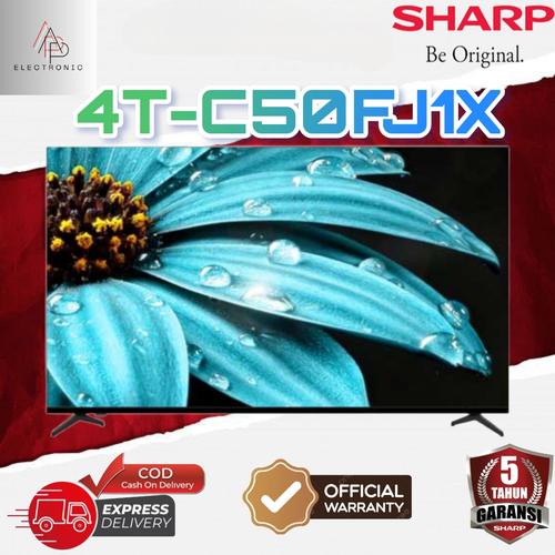 Jual SHARP 4TC50FJ1X / 4T-C50FJ1X ANDROID GOOGLE TV 50 INCHI FRAME LESS ...