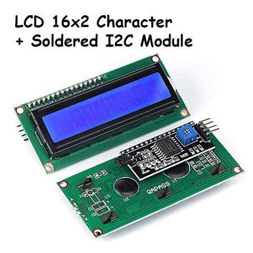 Jual LCD 16x2 Blue Backlight with I2C Module - Kota Surabaya - Tri ...