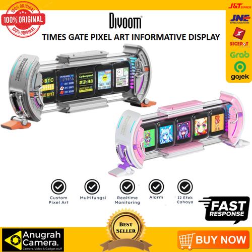 Jual Divoom Times Gate Pixel Art Informative Display - Kota Bandung ...