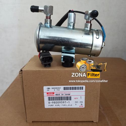 Jual Rotak 24V pompa solar elektrik fuel pump 8-98009397-1 4HK1 Zax200 ...