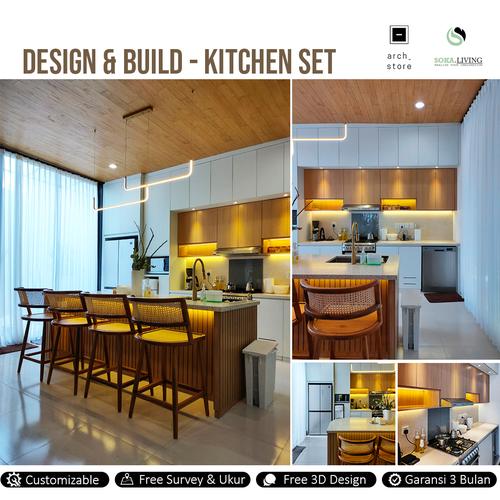 Jual Kitchen Set Custom | Dapur | Pantry | Kitchen Island - Kab ...