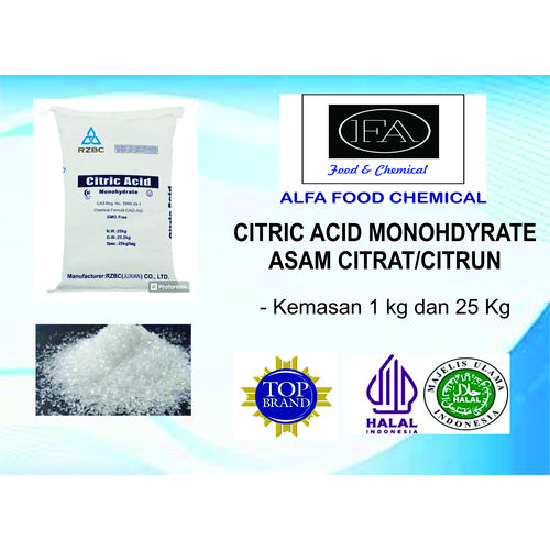 Jual CITRIC ACID MONO/SITRUN/ASAM SITRAT/SITRIK ACID FOOD GRADE - Kota ...