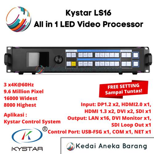 Jual Kystar LS16 LED Video Processor Videotron Controller Sending Card ...