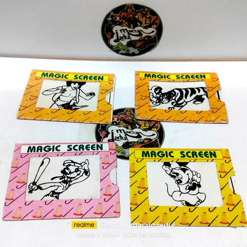 Jual Magic Screen jadul, Mainan jadul nostalgia90an,kartu magic jadul ...