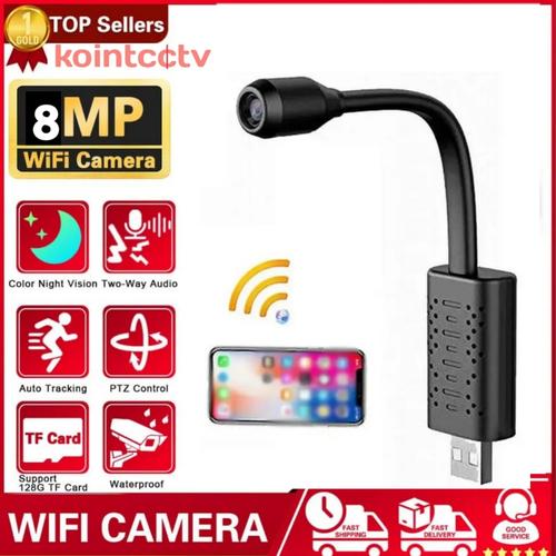 Jual New Cctv ip USB port fleksibel 1080p Full HD kamera cctv WiFi spy ...