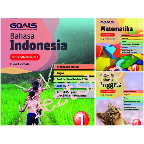 Jual Buku Goals kelas 1 SD/MI Kurikulum Merdeka - Grafindo - BAHASA ...