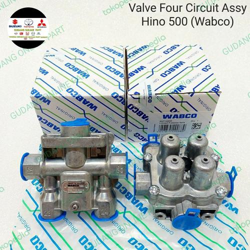 Jual RELAY VALVE FOUR WAY/VALVE 4 JALUR HINO 500 WABCO 4 CIRCUIT ...