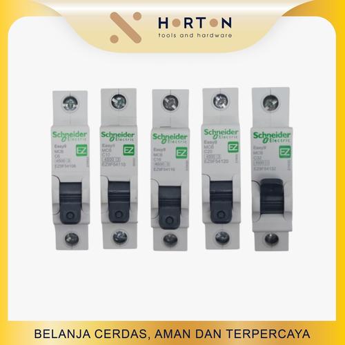 Jual MCB Schneider 1 Phase 1P / MCB 2A 4A 6A 10A 16A SNI Original - 2A ...
