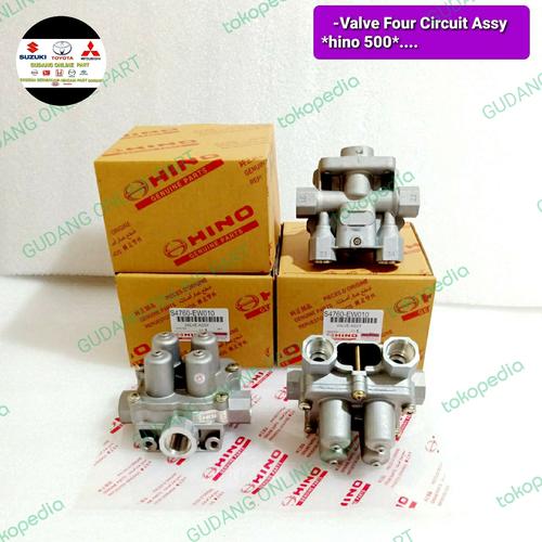 Jual Four 4 circuit valve relay valve Hino 500 S4760 EW011 - Jakarta ...