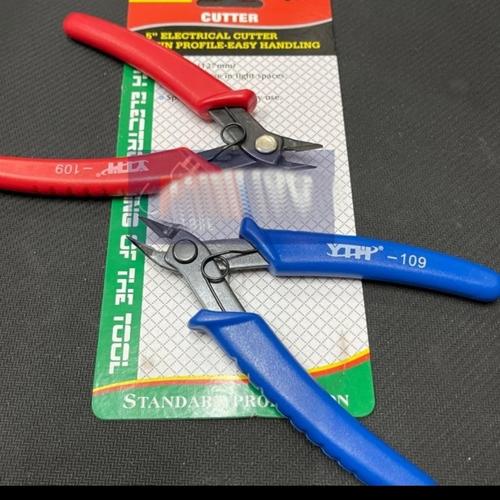 Jual Tang potong lancip 5inch YTH 109 micro niper 5" Plastik Cutter ...