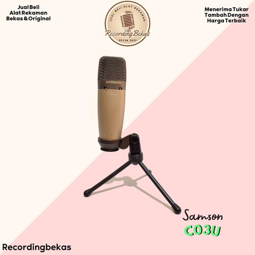 Jual Mic Samson C03U C03 USB Condenser - Kab. Bandung - Recording Bekas ...