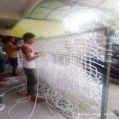 Jual Safety Net 6 mm Kotak 10cm 2 mtr x | JARING CARGO CONTAINER TRUCK ...