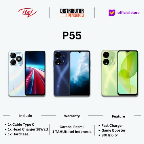 Promo HP Itel P55 NFC / 5G GARANSI RESMI - Black NFC, 8GB/256GB Cicil 0 ...