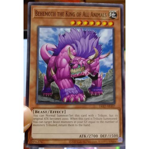 Jual Behemoth the King of All Animals | Normal | Yugioh AE 24AT-AE107 ...