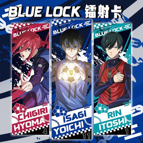 Jual Blue lock hologram ticket laser bookmark laser anime blue lock2 ...