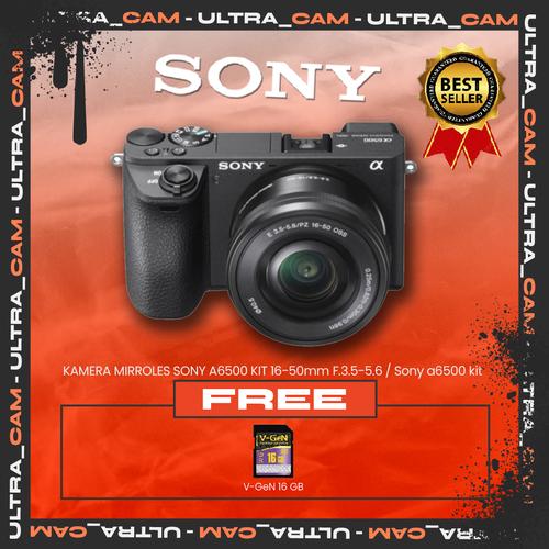 Jual KAMERA MIRROLES SONY A6500 KIT 16-50mm F.3.5-5.6 / Sony a6500 kit ...