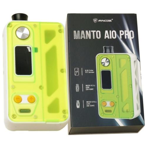Jual MANTO AIO PRO 80W 18650 Kit by Rincoe ORIGINAL DEVICE MANTO - Lime ...