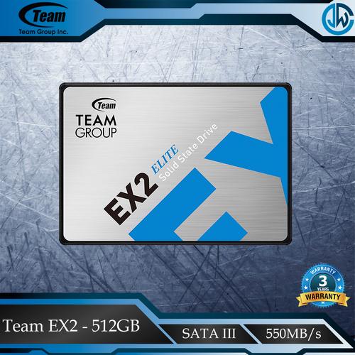 Jual Team EX2 512GB, SSD 512 GB SATA III for PC or Laptop - Kota ...