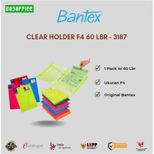 Jual Clear Holder BANTEX F4 60 Lembar – 3187 - Jakarta Barat ...