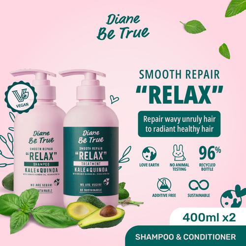 Promo Diane Be True SMOOTH REPAIR RELAX Shampoo + Treatment - Jakarta ...