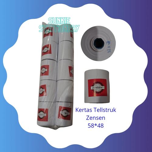 Jual kertas telstruk hvs 58x48/zensen/kertas kasir - Kab. Deli Serdang ...