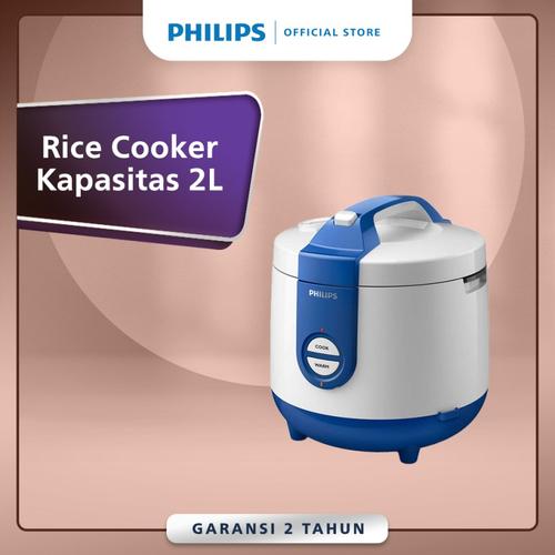 Jual Philips Rice Cooker 2L - Biru - HD3119/31 - 400 Watt - Kota ...