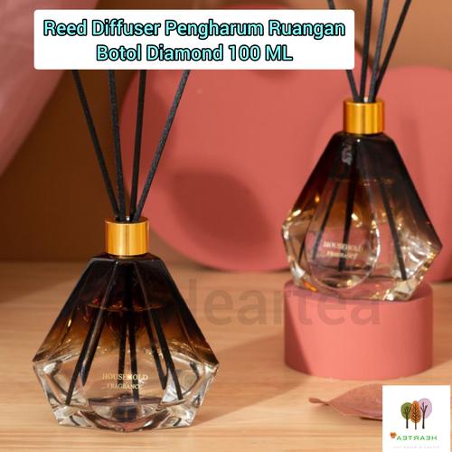 Promo Pewangi Ruangan Reed Diffuser Aromaterapi Botol Diamond 100 ML ...