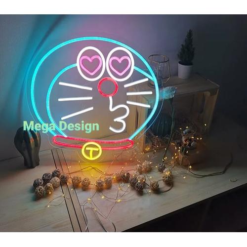 Promo Neon flex-doraemon - lampu hias-lampu kamar- lampu strip led ...