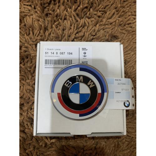 Jual BMW Jahre 50 Years M Heritage Badge (82mm) Part Number (51-14-8 ...