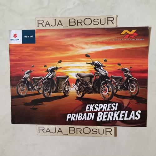 Jual Poster brosur Suzuki Skywave/Spin/Shogun/Smash NR Night Rider III ...