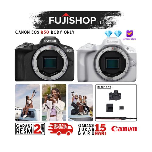 Promo Canon EOS R50 Body Kamera Mirrorless / Camera Canon EOS R 50 ...
