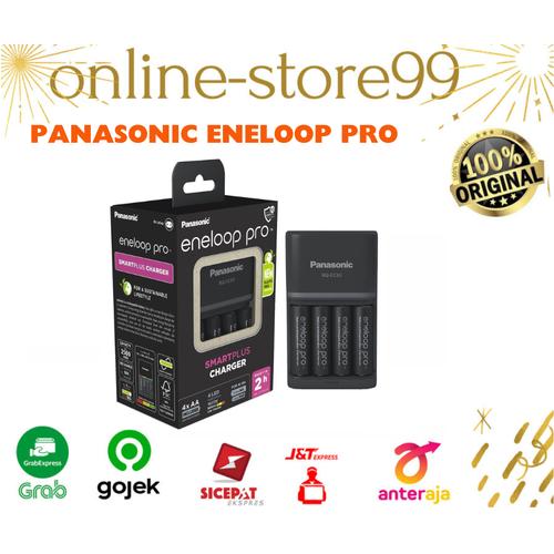 Jual Panasonic eneloop PRO Smart&Quick Charger + 4x AA 2500mah original ...