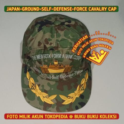 Jual TOPI TENTARA / PASUKAN BELA DIRI JEPANG - DIVISI KAVALERI ORIGINAL ...