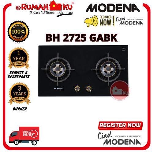 Promo MODENA BH 2725 GABK KOMPOR TANAM GAS 2 TUNGKU Cicil 0% 3x ...