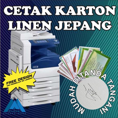 Jual [FREE DESAIN] Print A3+ | Cetak A3+ | SERTIFIKAT | IJAZAH | PIAGAM ...