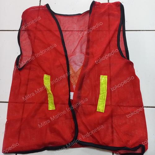 Jual Rompi Jaring Merah / Rompi Safety/Rompi APD/Rompi Proyek Merah ...