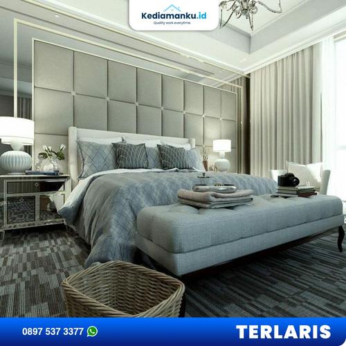 Jual Backdrop Kamar Tidur Mewah - Hotel Wallboard Dekorasi Dinding ...