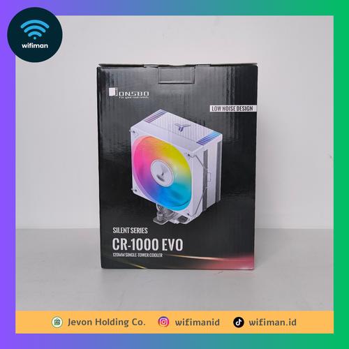 Jual Jonsbo CR-1000 Evo ARGB White Black - Cooler Kipas Fan CPU ...