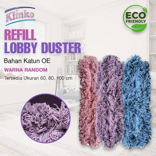 Promo Refill Mop Lobby Duster OE Color Pel Lantai Kantor 60 80 100cm ...