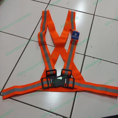 Jual Rompi Karet V Orange Gosave /Rompi Safety/Rompi APD/Rompi Proyek ...